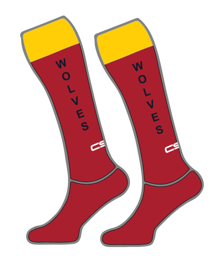 Woodburn Wolves Socks | CS91
